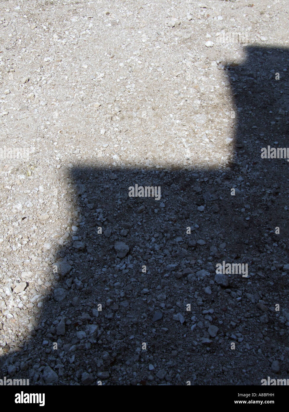 dark shadow on driveway Stock Photo - Alamy