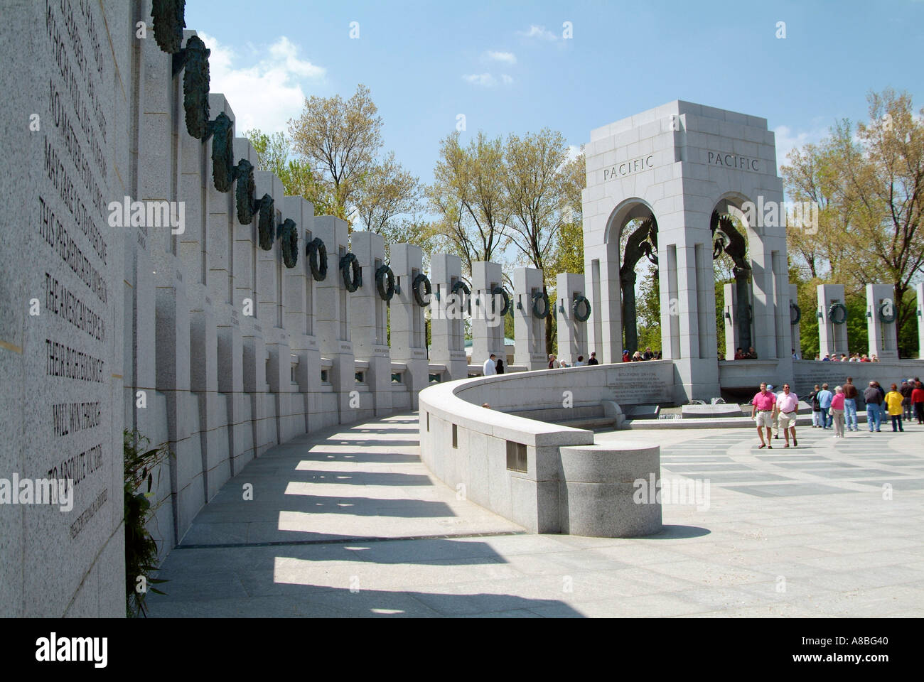 World War II Memorial Stock Photo - Alamy