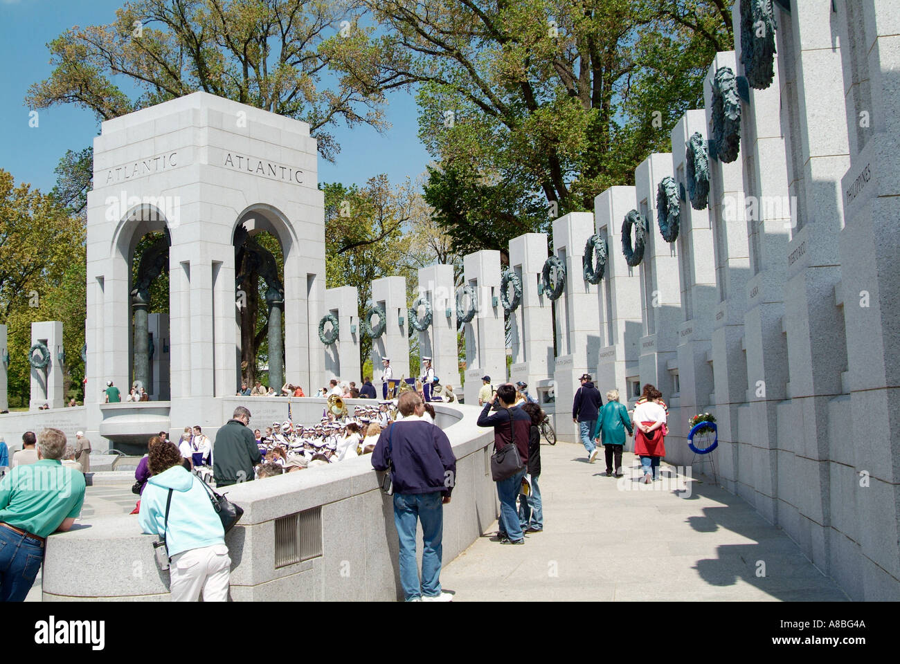 World War II Memorial Stock Photo - Alamy