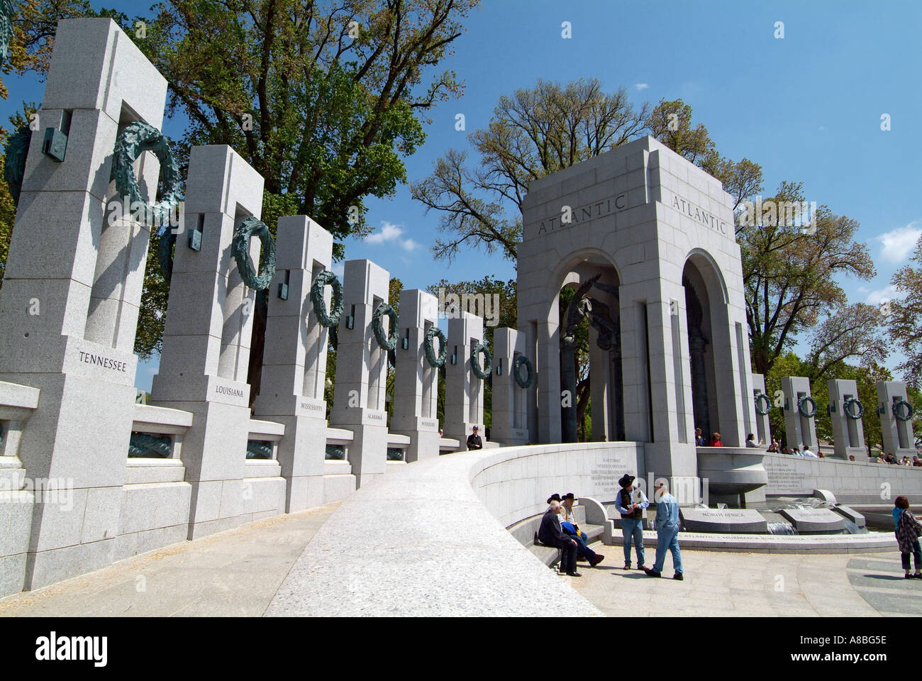 World War II Memorial Stock Photo - Alamy