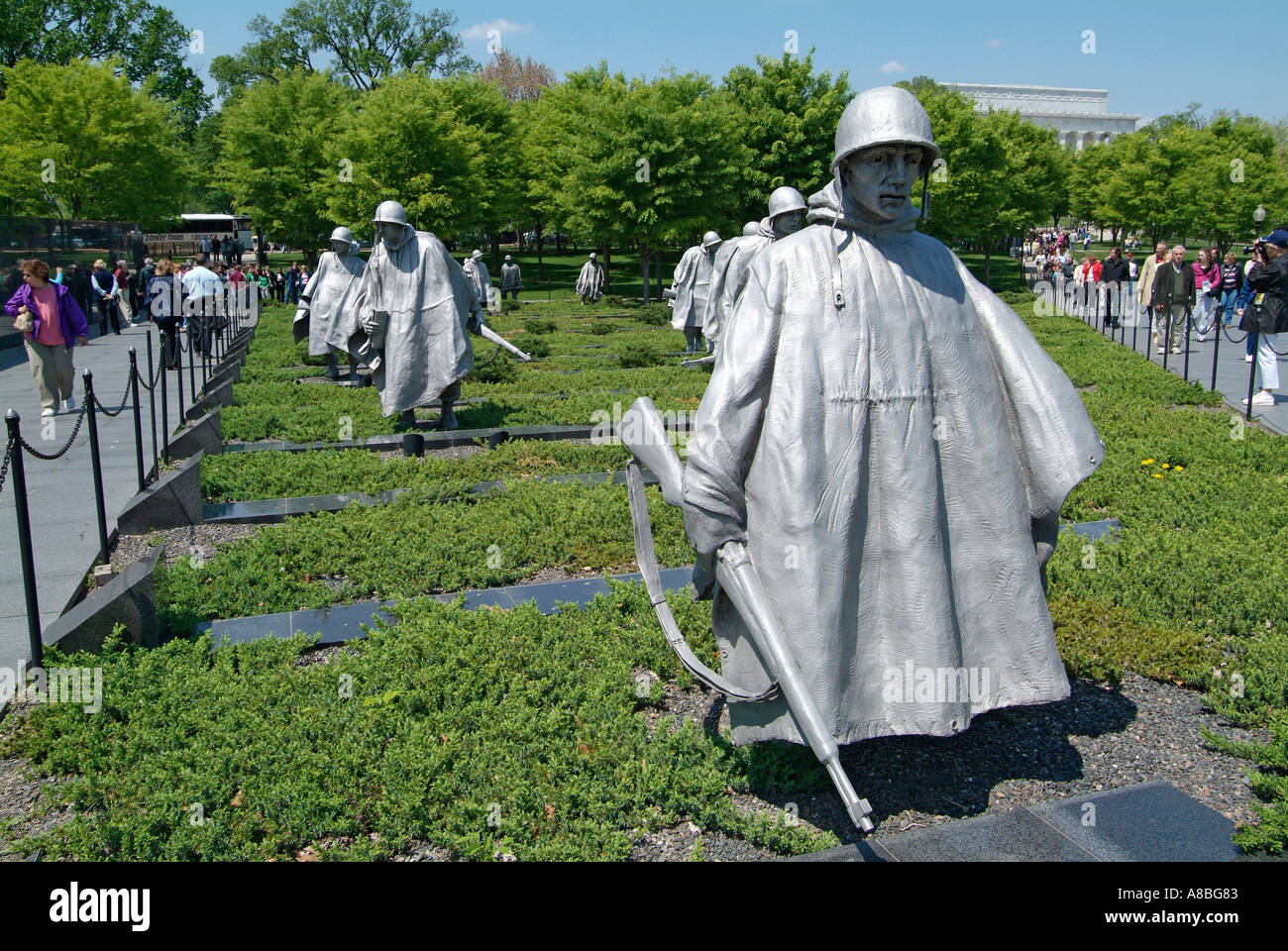 Korean War Memorial Stock Photo - Alamy