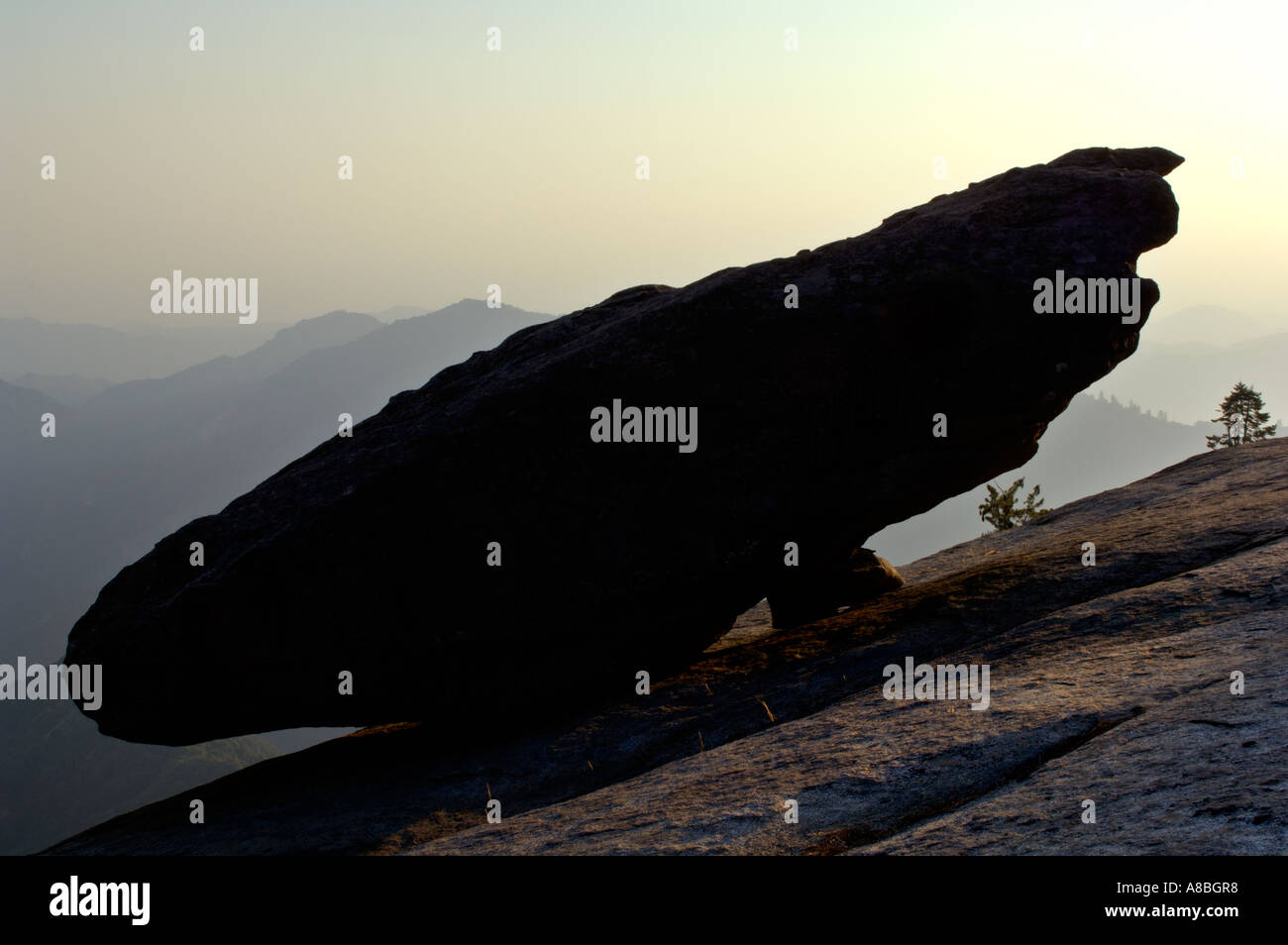 Glacial erratic big granite boulder hi-res stock photography and images ...
