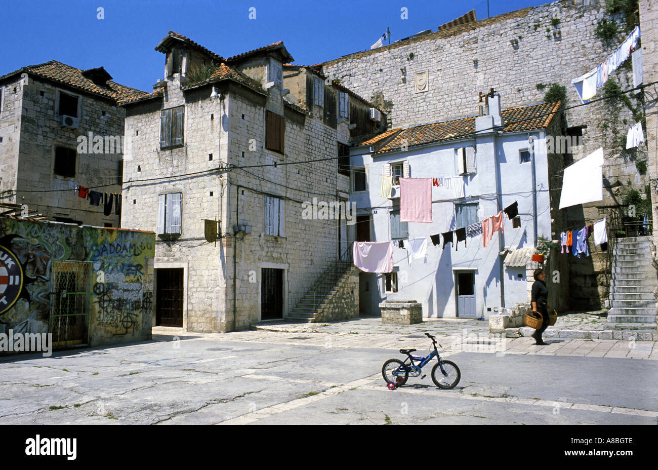 Split croatia yugoslavia balkans eastern hi-res stock photography and ...