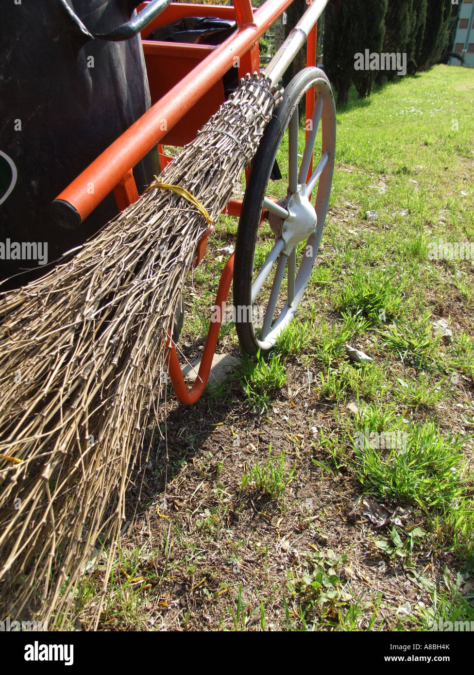 park cleaning equipment Stock Photo - Alamy