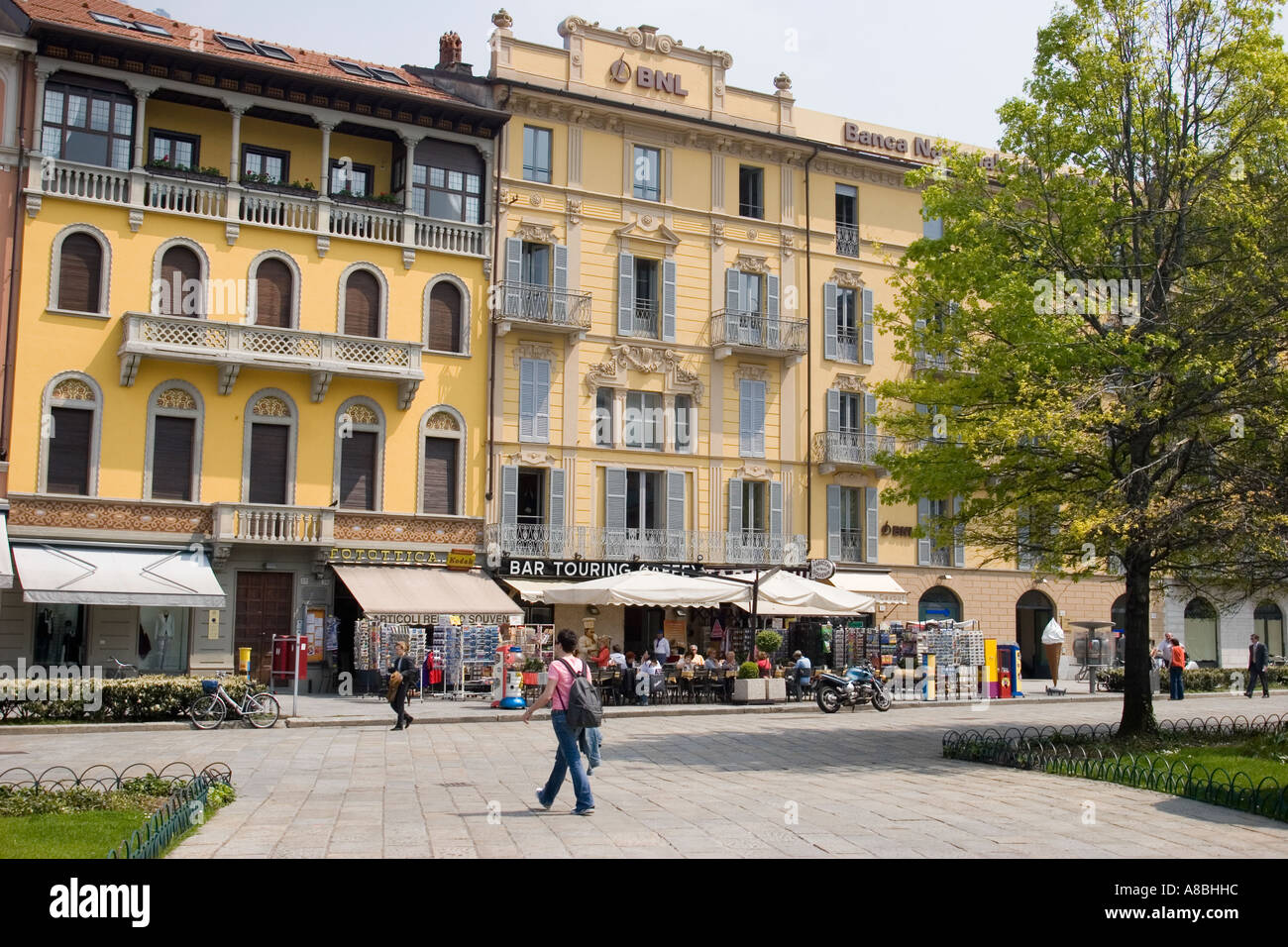 Pasticceria Monte Como Town Lake Como Italy Stock Photo - Alamy