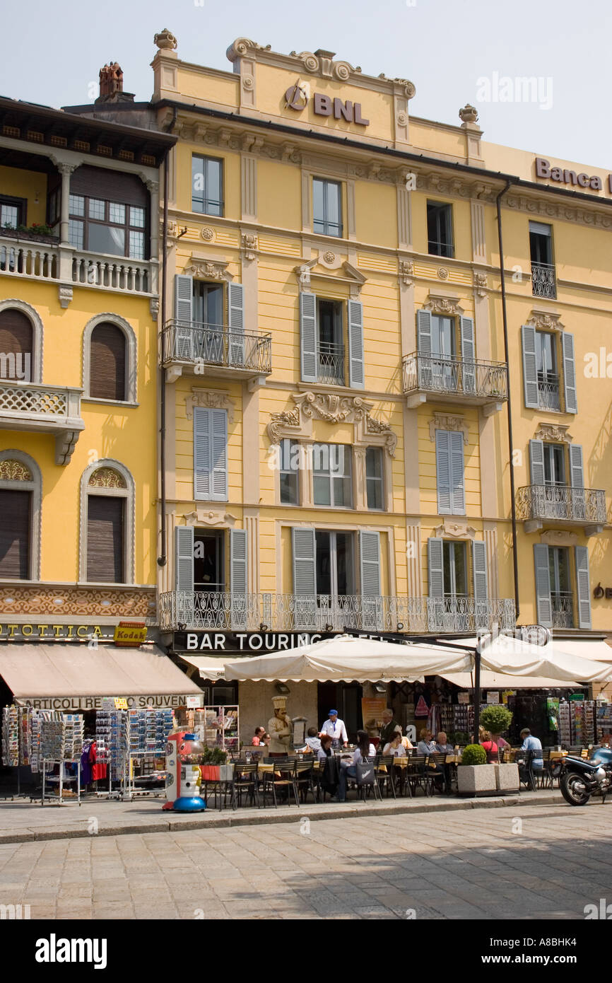 Como Town Lake Como Italy Stock Photo - Alamy
