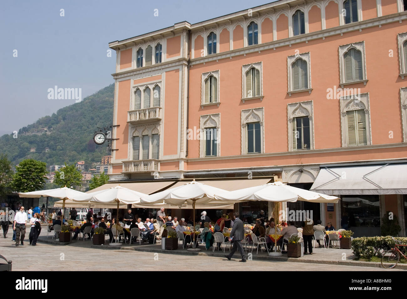 Pasticceria Monte Como Town Lake Como Italy Stock Photo - Alamy