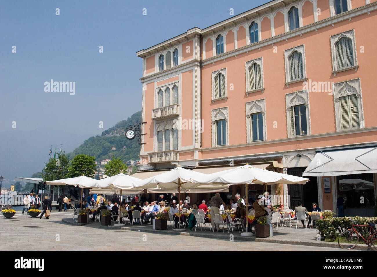 Pasticceria Monte Como Town Lake Como Italy Stock Photo - Alamy
