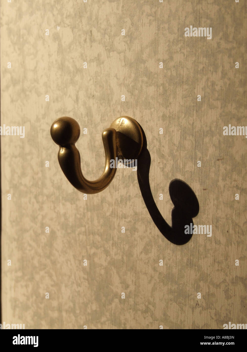 one peg in wall Stock Photo - Alamy