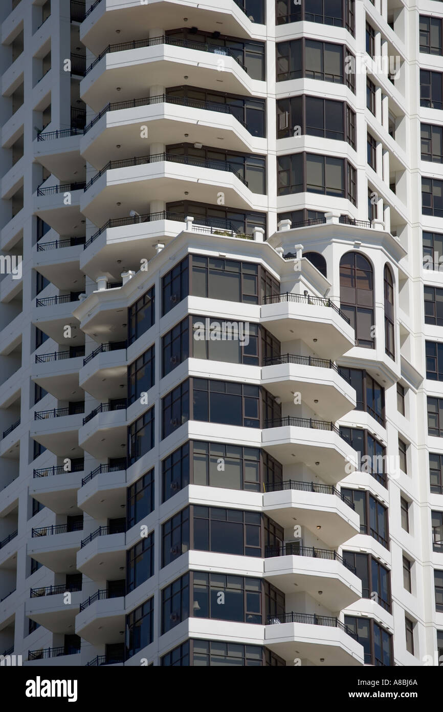 Modern high rise luxury apartment building in downtown San Diego Stock ...