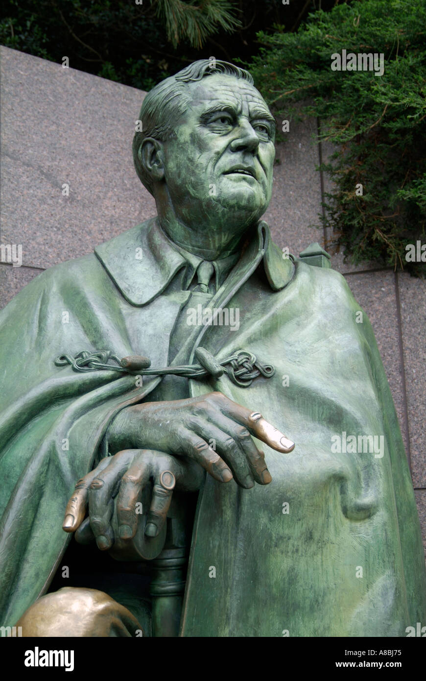 FDR Franklin Delano Roosevelt Memorial Stock Photo - Alamy