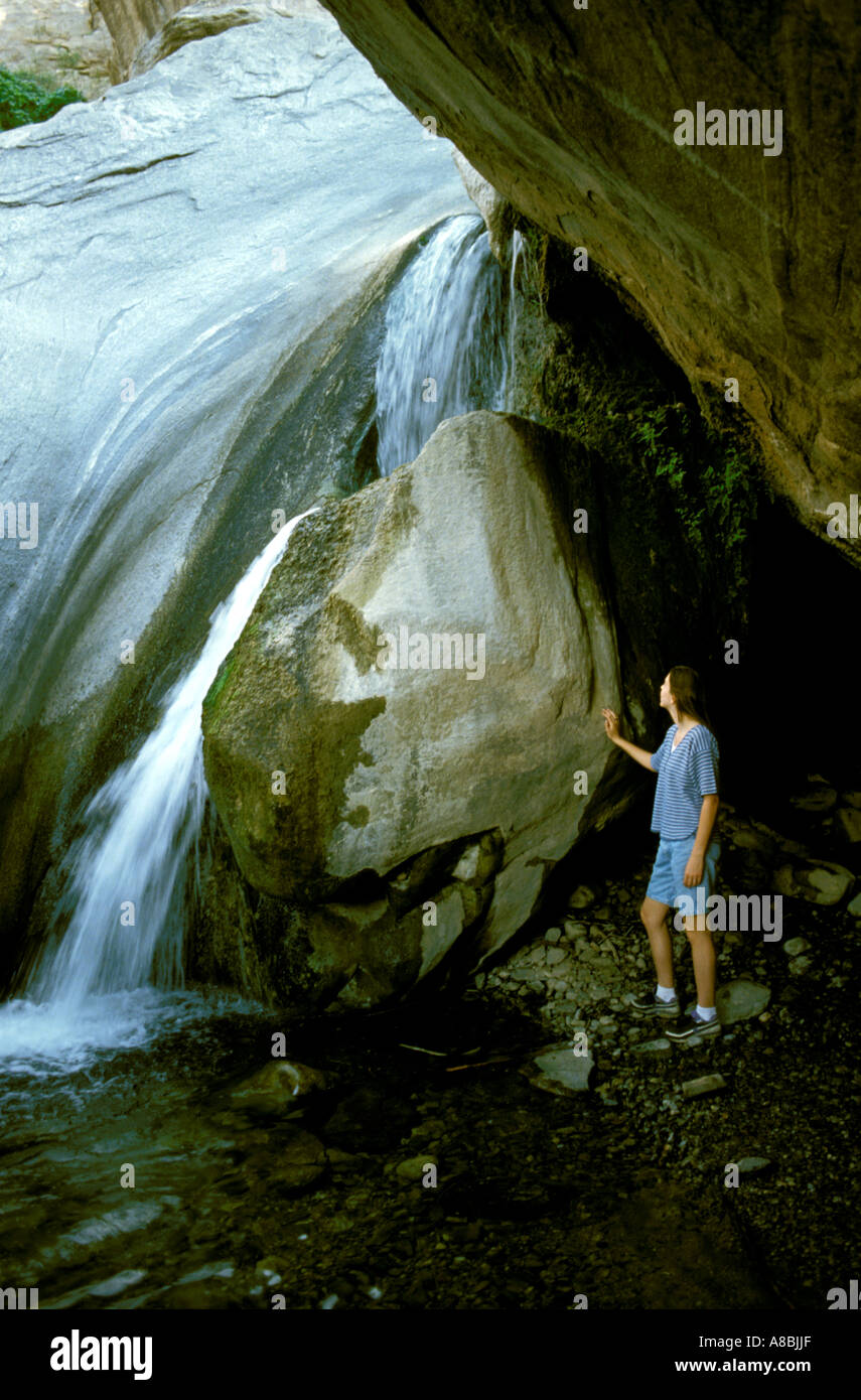 California Palm Springs Tour of Palm Canyon Indian Canyons waterfall ...
