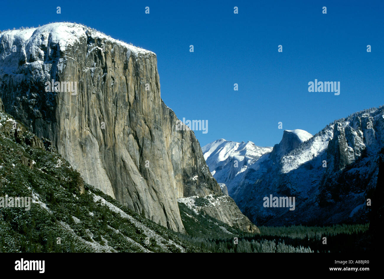 Inspiration point yosemite valley hi-res stock photography and images ...