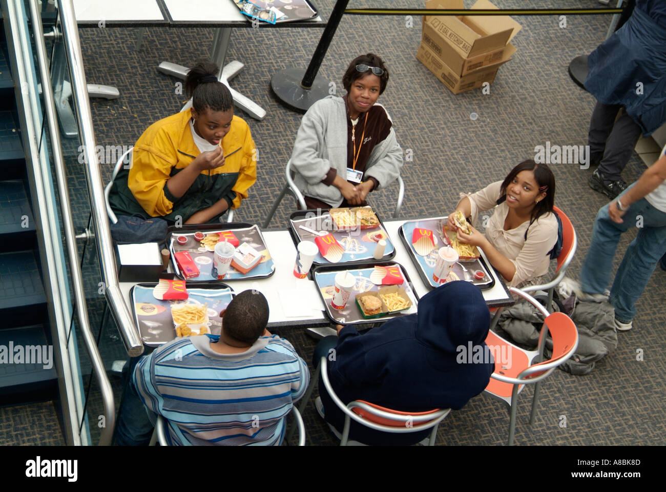 Fast food nation scene hi-res stock photography and images - Alamy