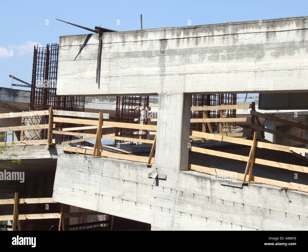 car park under construction Stock Photo - Alamy