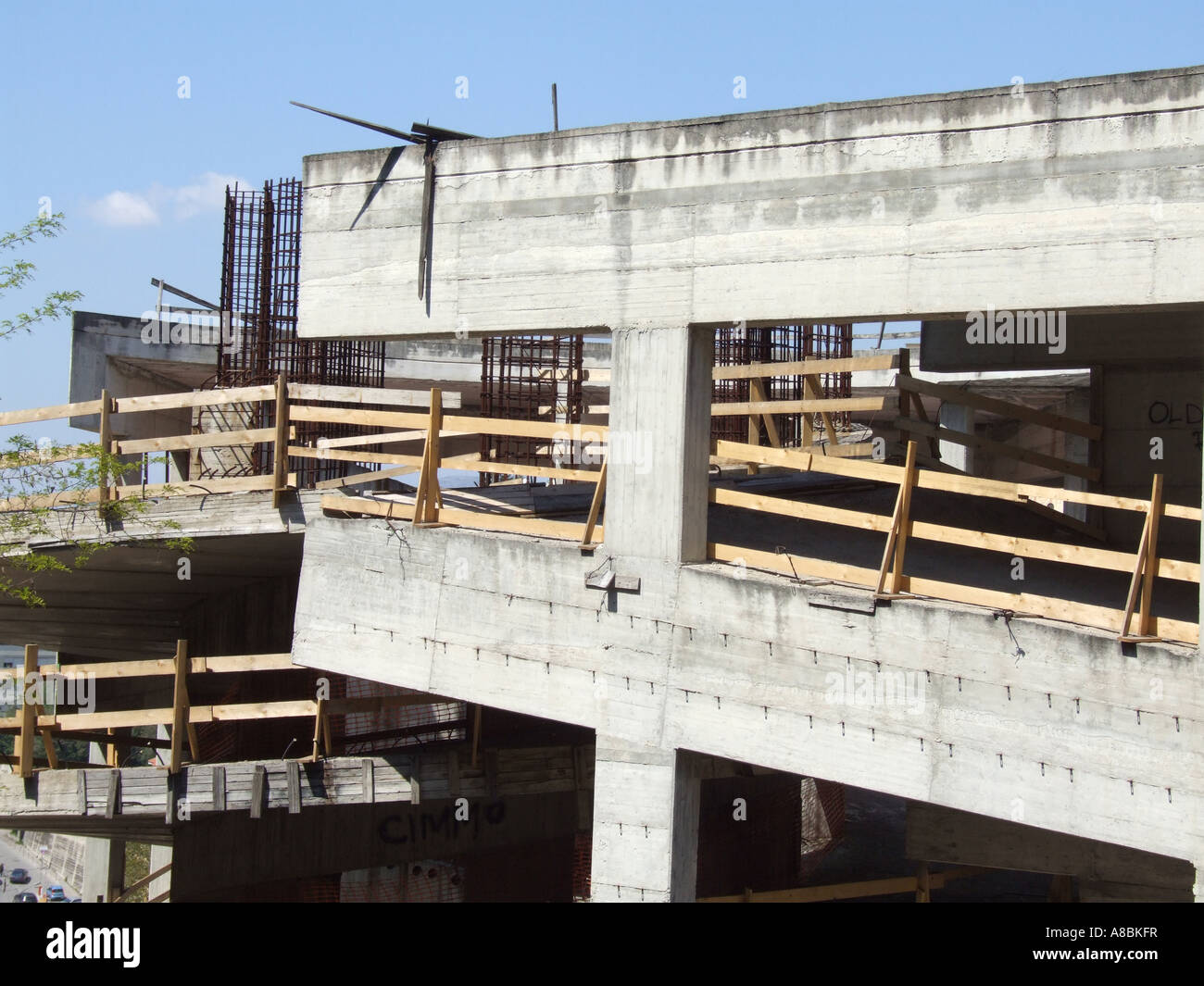 car park under construction Stock Photo - Alamy