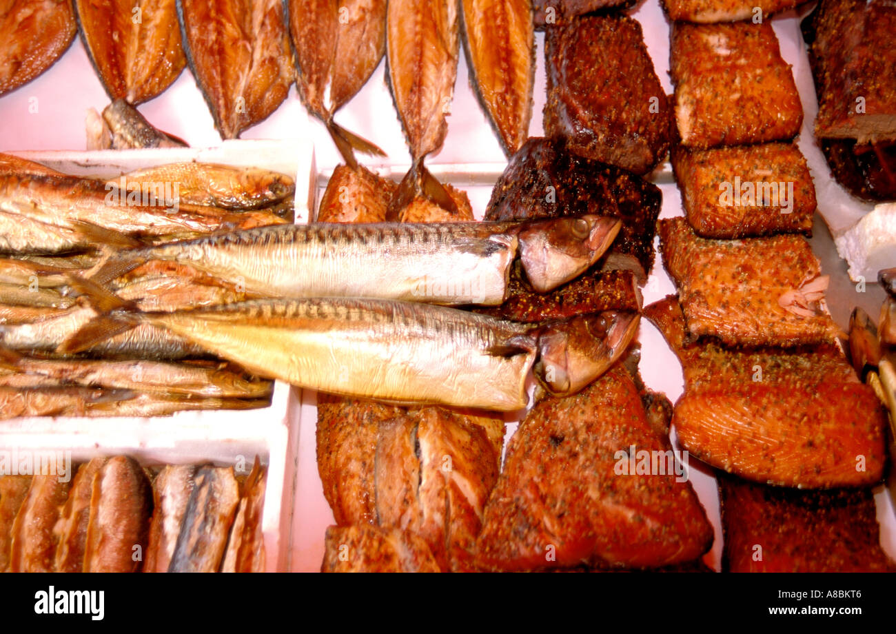Norway Bergen fish market Stock Photo - Alamy