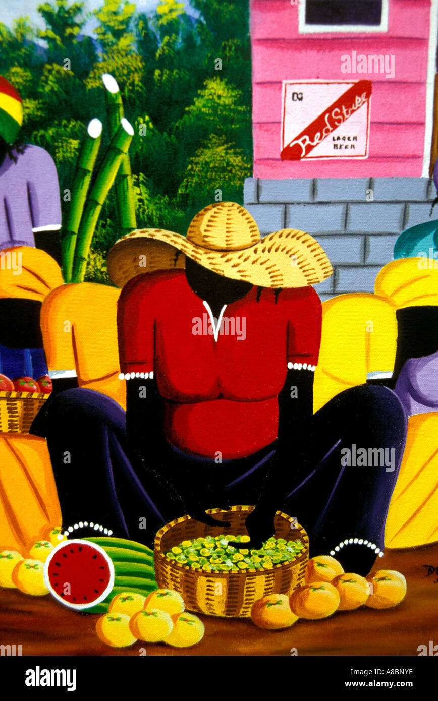 Traditional Jamaican Art