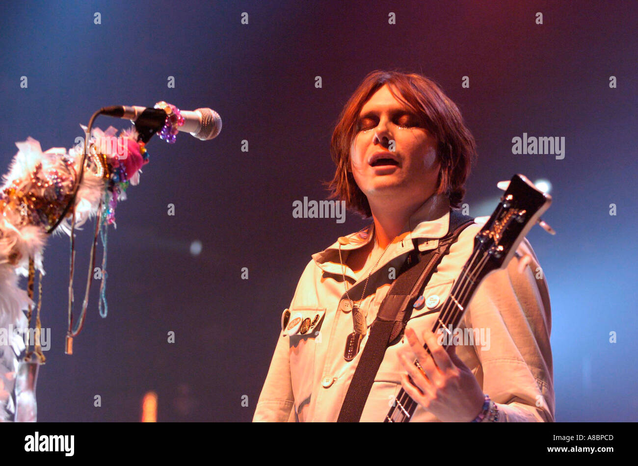Nicky Wire Manic Street Preachers Brangwyn Hall Swansea South Wales ...