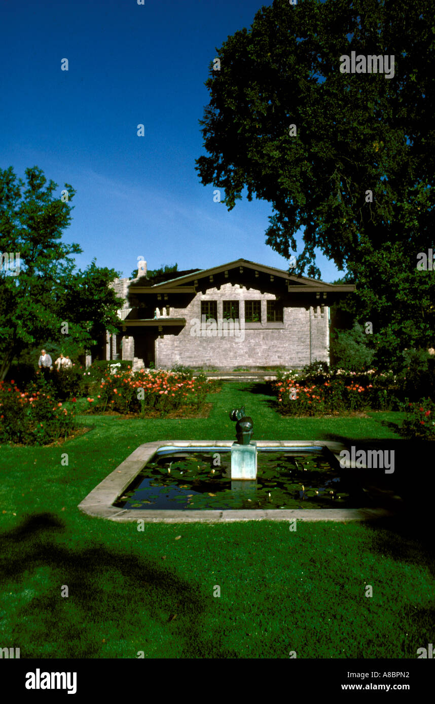 Michigan Greenfield Village Henry Ford's Fairlane Estate Stock Photo ...