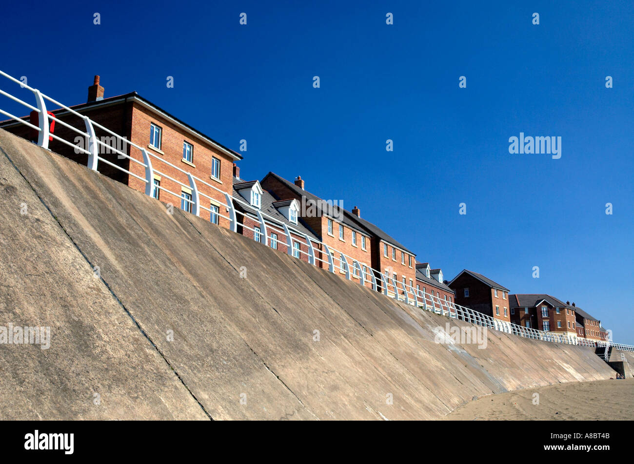 New Waterfront Housing Aberafan Seafront Aberavon South Wales Stock ...