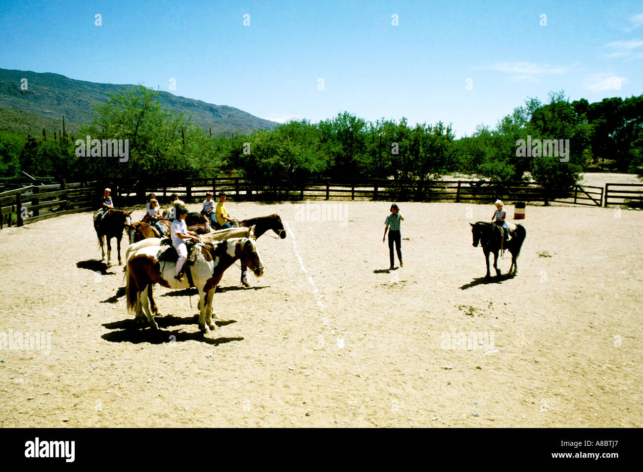 Arizona Tucson Tanque Verde Ranch Stock Photo - Alamy