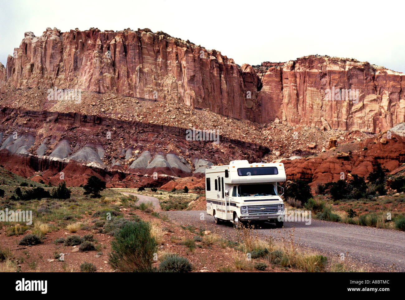 Utah RV Camping Capitol Reef travel vacation scenic horizontal ...