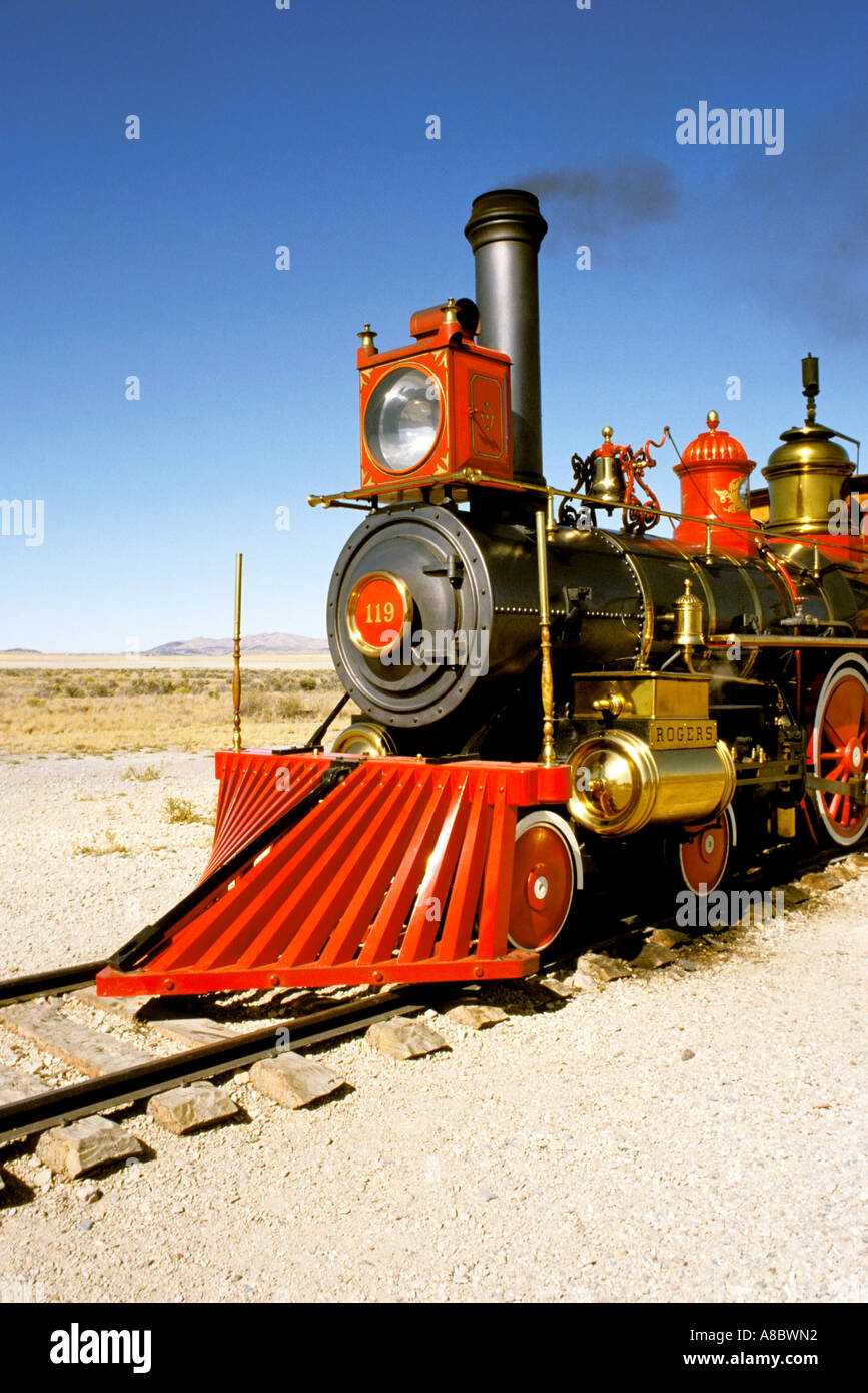 Utah Golden Spike National Historic Site Stock Photo - Alamy