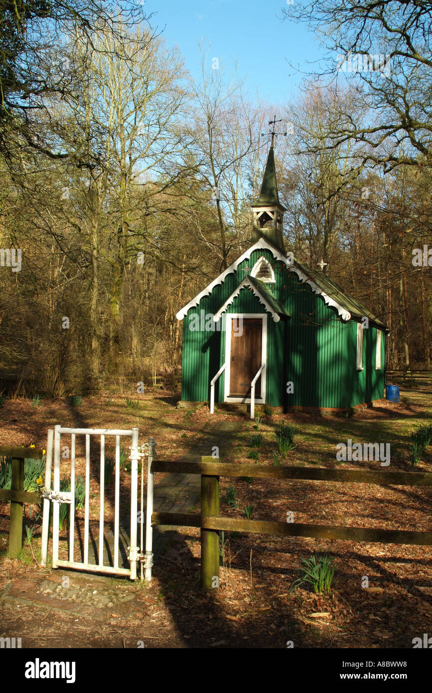 Bramdean church hampshire hi-res stock photography and images - Alamy
