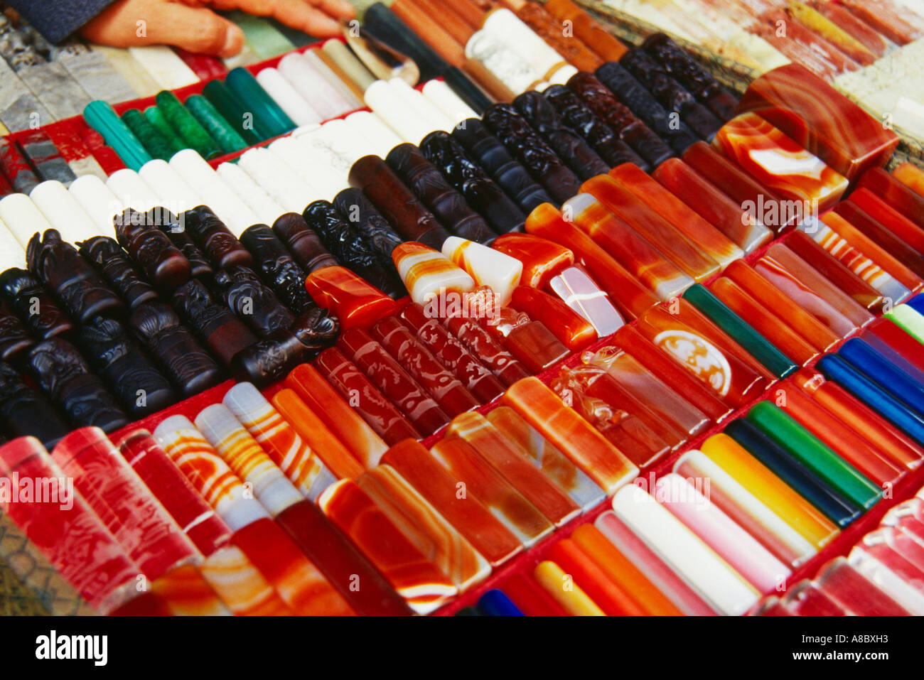 China Shanghai seal and stamp store Stock Photo - Alamy