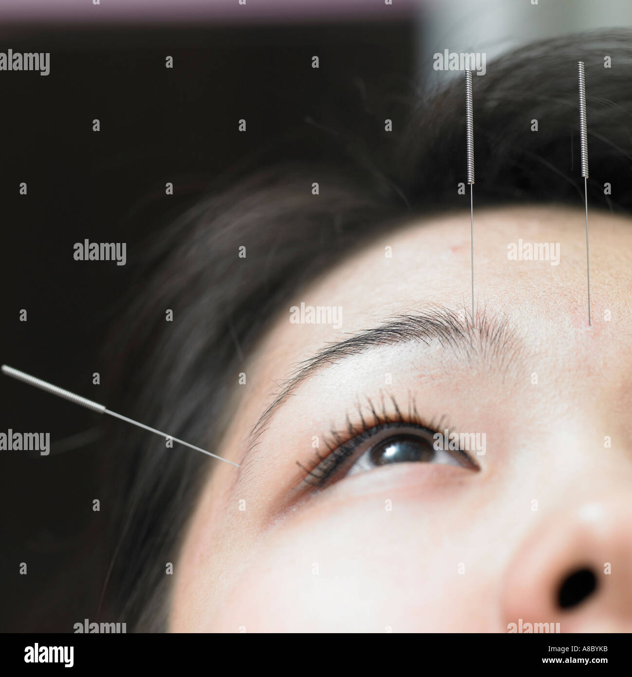 Chinese medicine oriental medicine acupuncture Stock Photo - Alamy