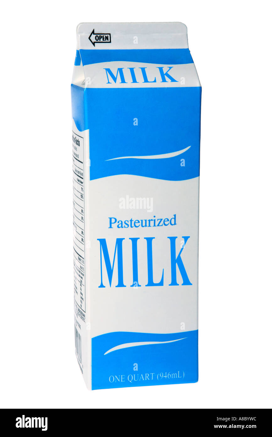 Skim milk carton hi-res stock photography and images - Alamy