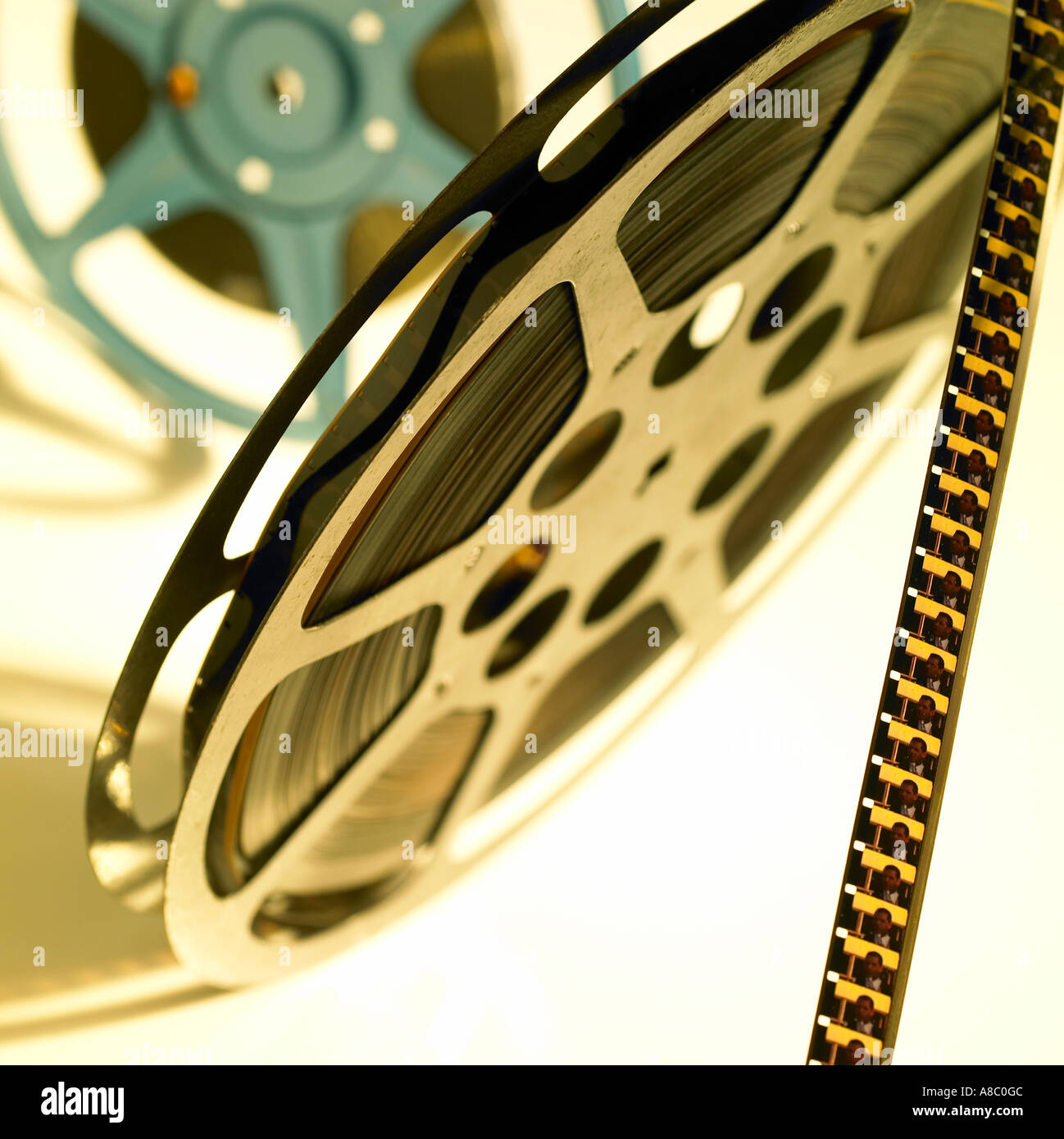 Image a reel of film Stock Photo - Alamy