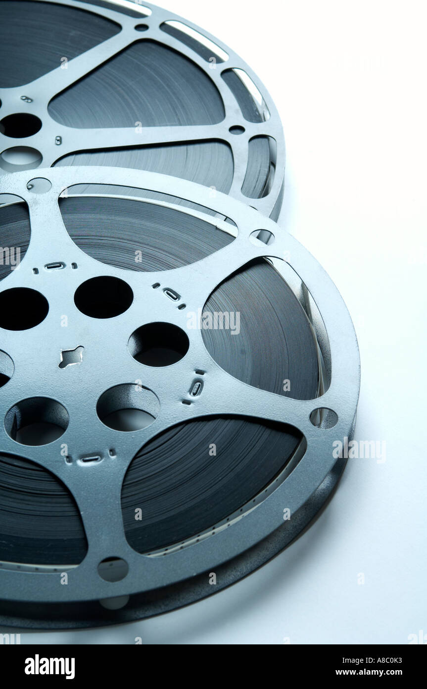 Image two reels of film Stock Photo - Alamy