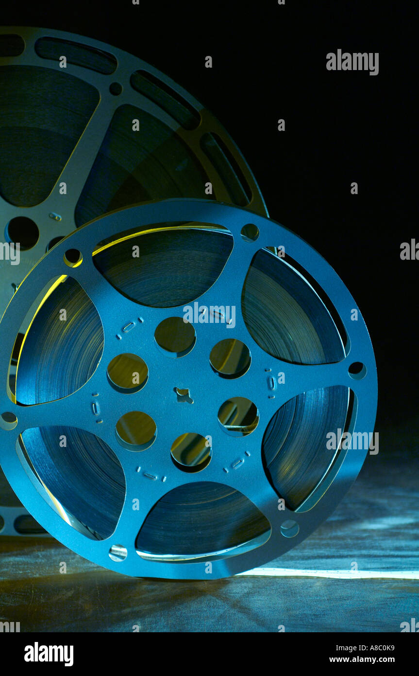 Film reels art hi-res stock photography and images - Alamy