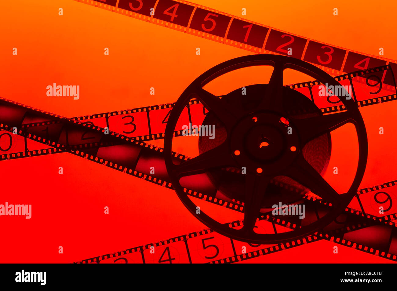 Piece of film reel hi-res stock photography and images - Alamy