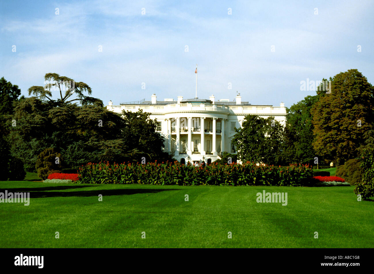 Washington DC The White House Stock Photo - Alamy