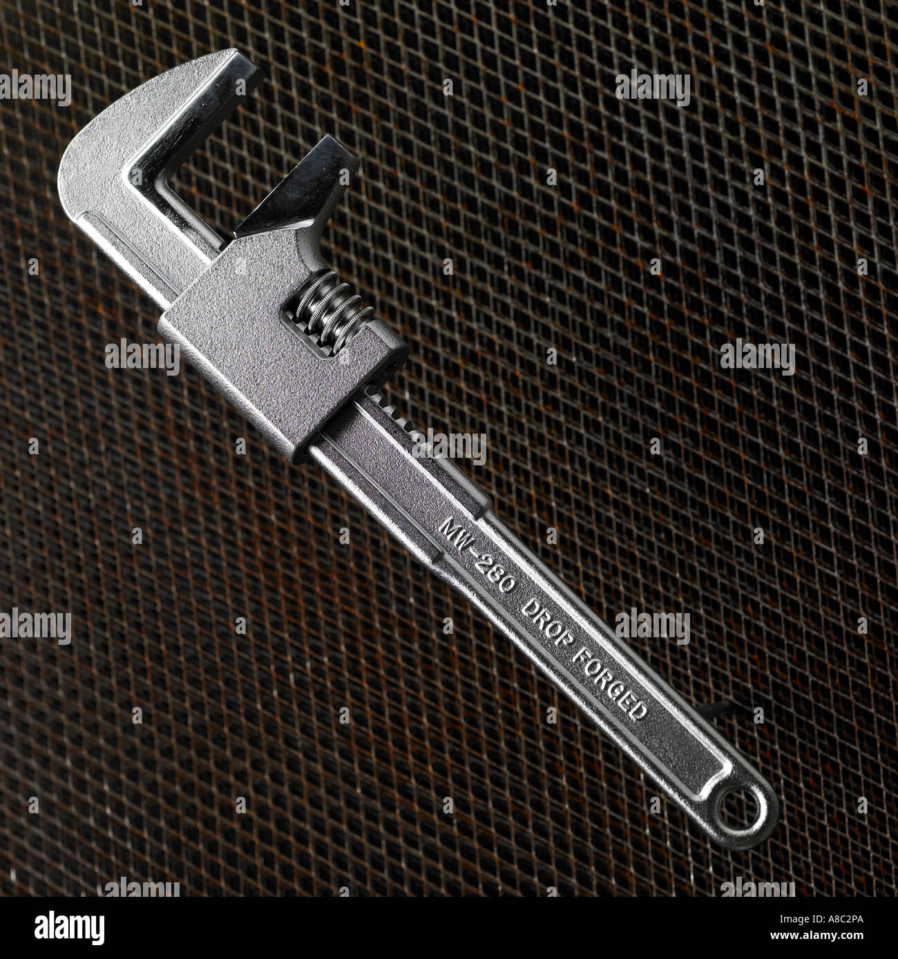 construction tool a wrench Stock Photo - Alamy