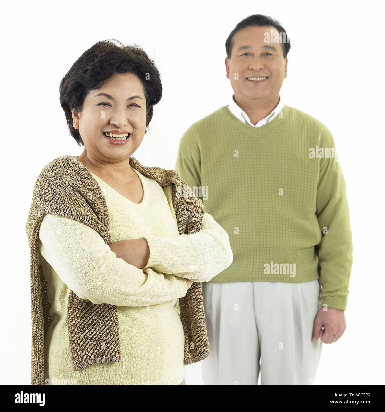 Old family portrait Cut Out Stock Images & Pictures - Alamy