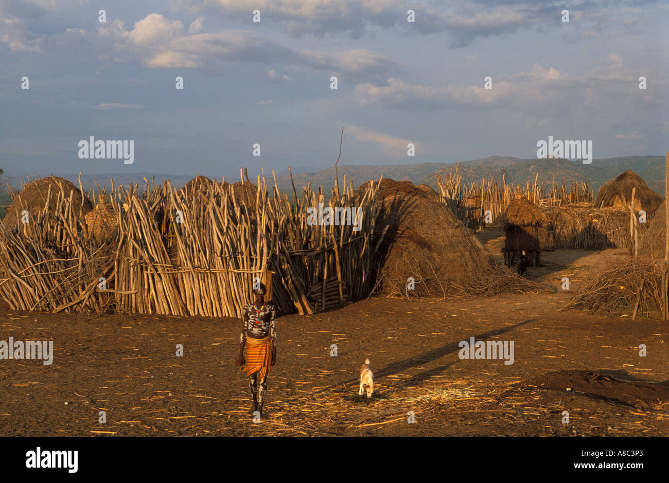 Karo people are known for elaborate body painting , Kolcho , South Omo ...