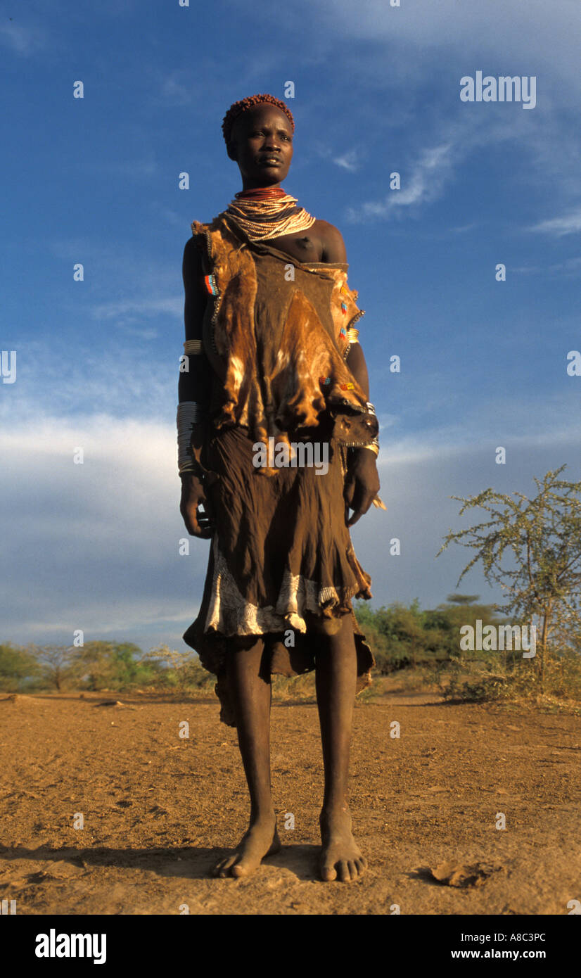 Karo woman , South Omo valley , Ethiopia Stock Photo - Alamy