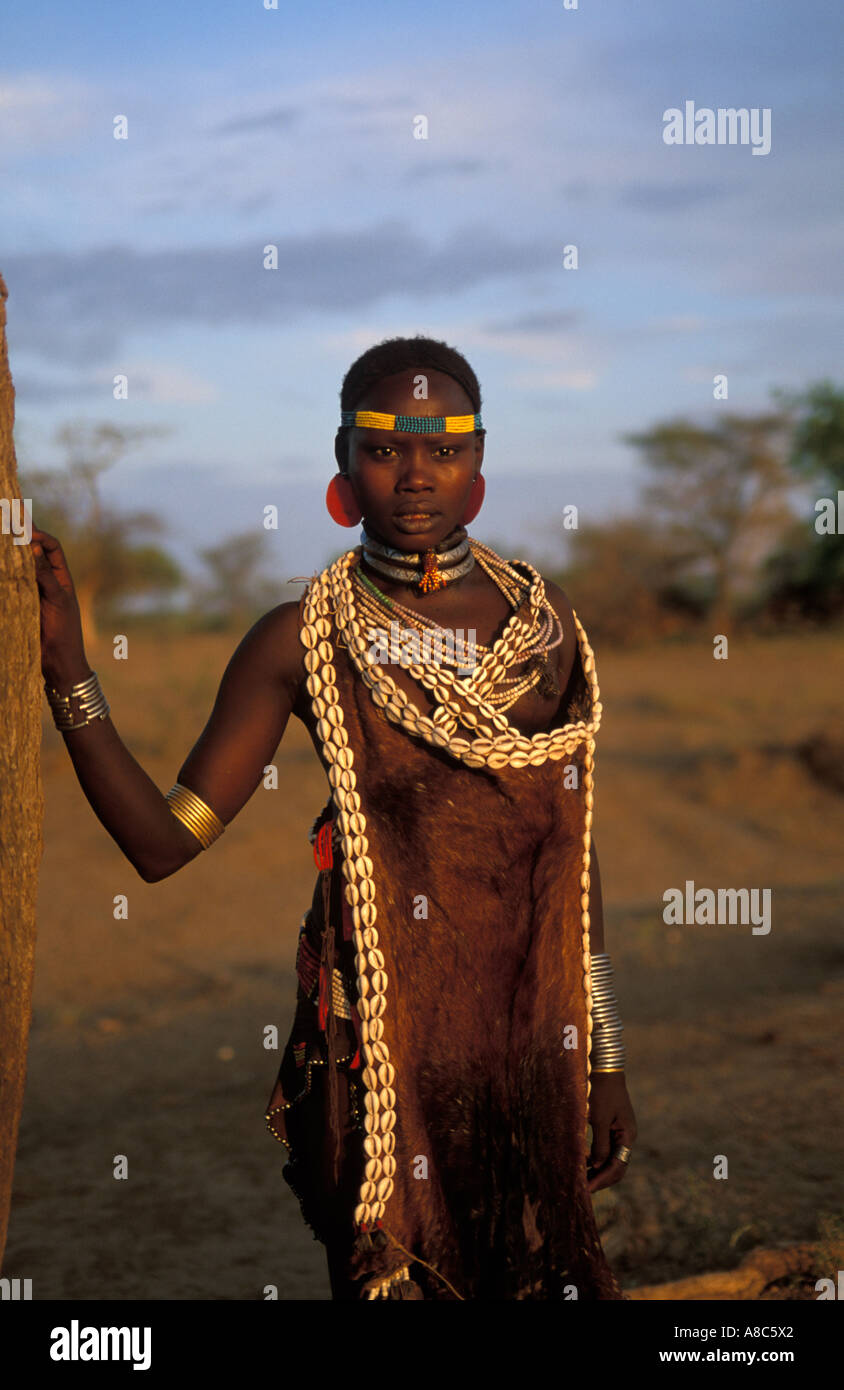 Hamer woman, Turmi, South Omo Valley, Ethiopia Stock Photo - Alamy