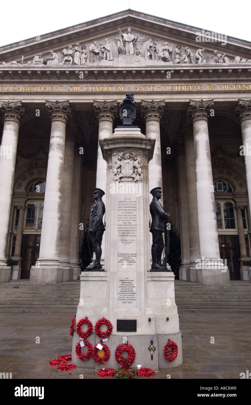 The Royal Exchange Threadneedle Street, London England Stock Photo - Alamy