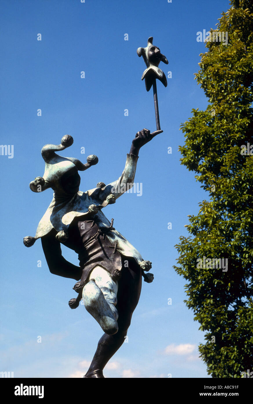 Joker sculpture hi-res stock photography and images - Alamy