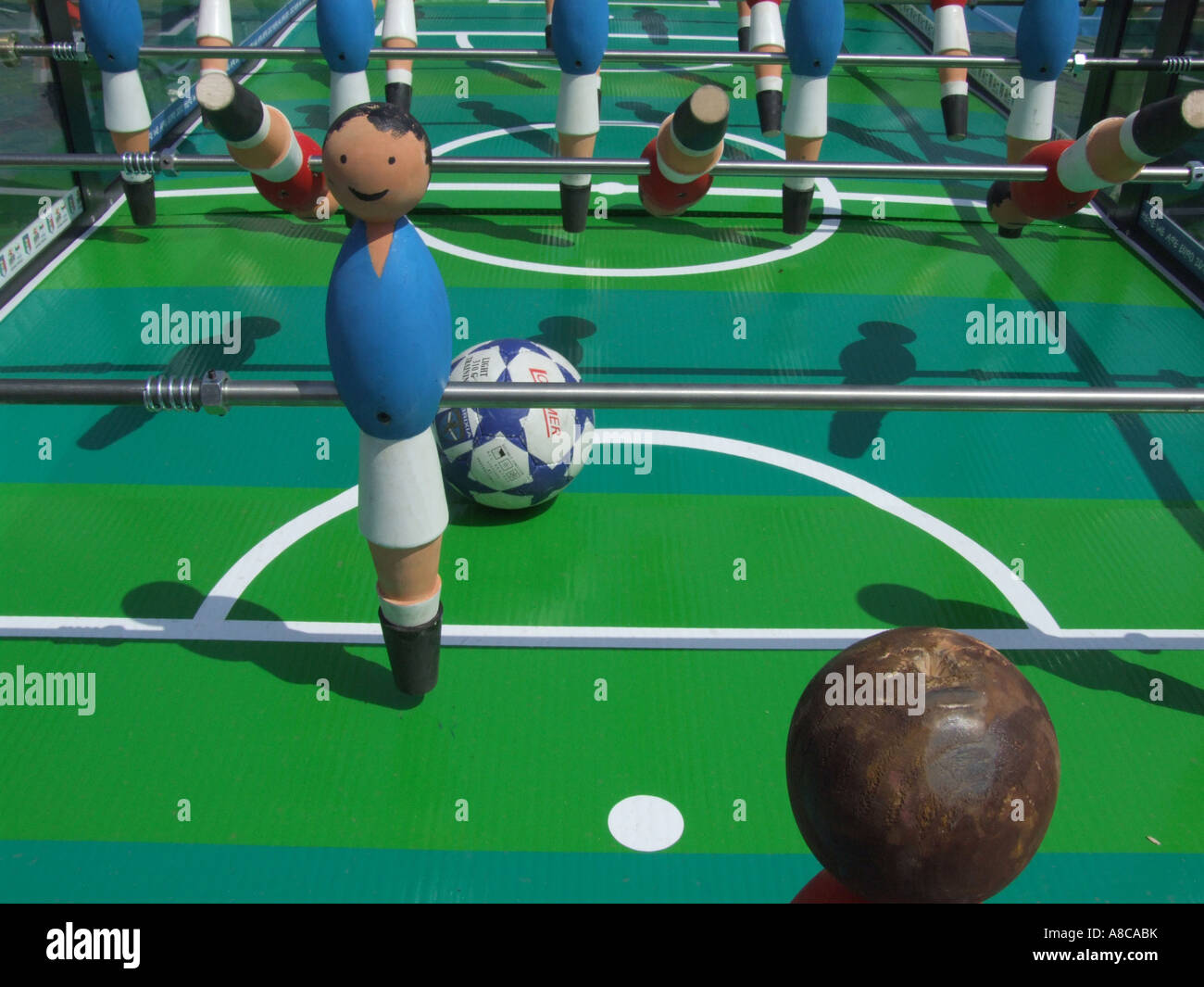 table football game Stock Photo - Alamy