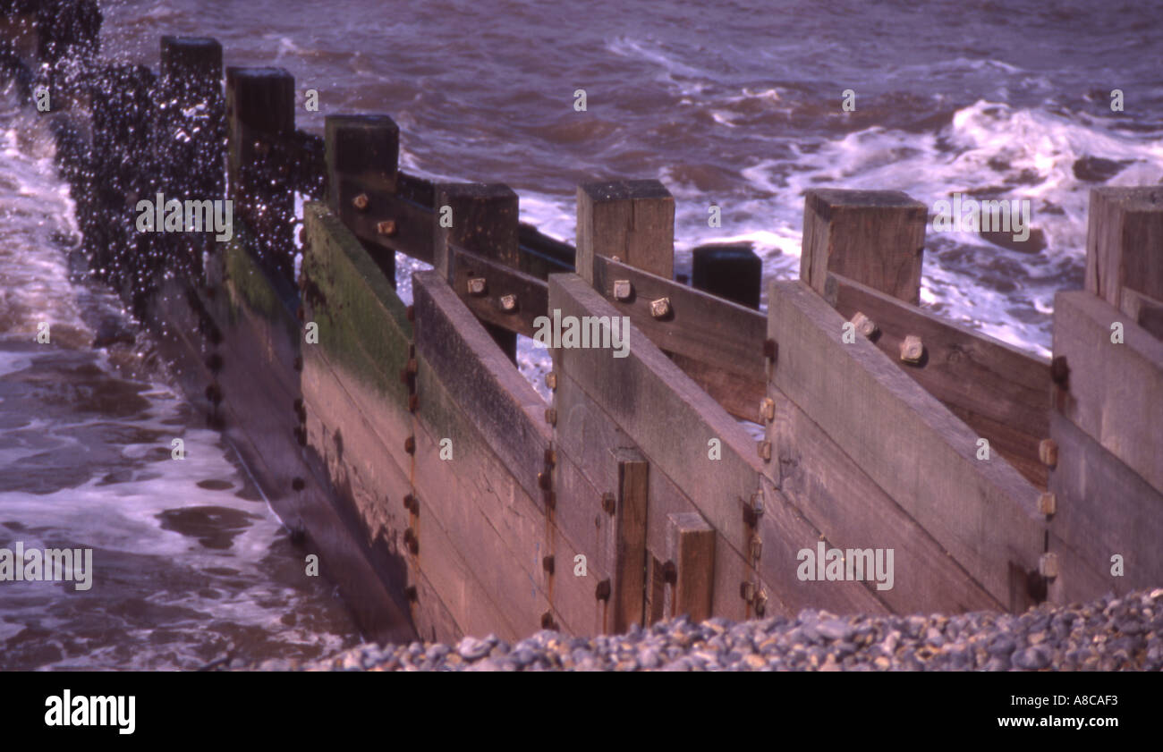 Groynes sheringham norfolk uk hi-res stock photography and images - Alamy