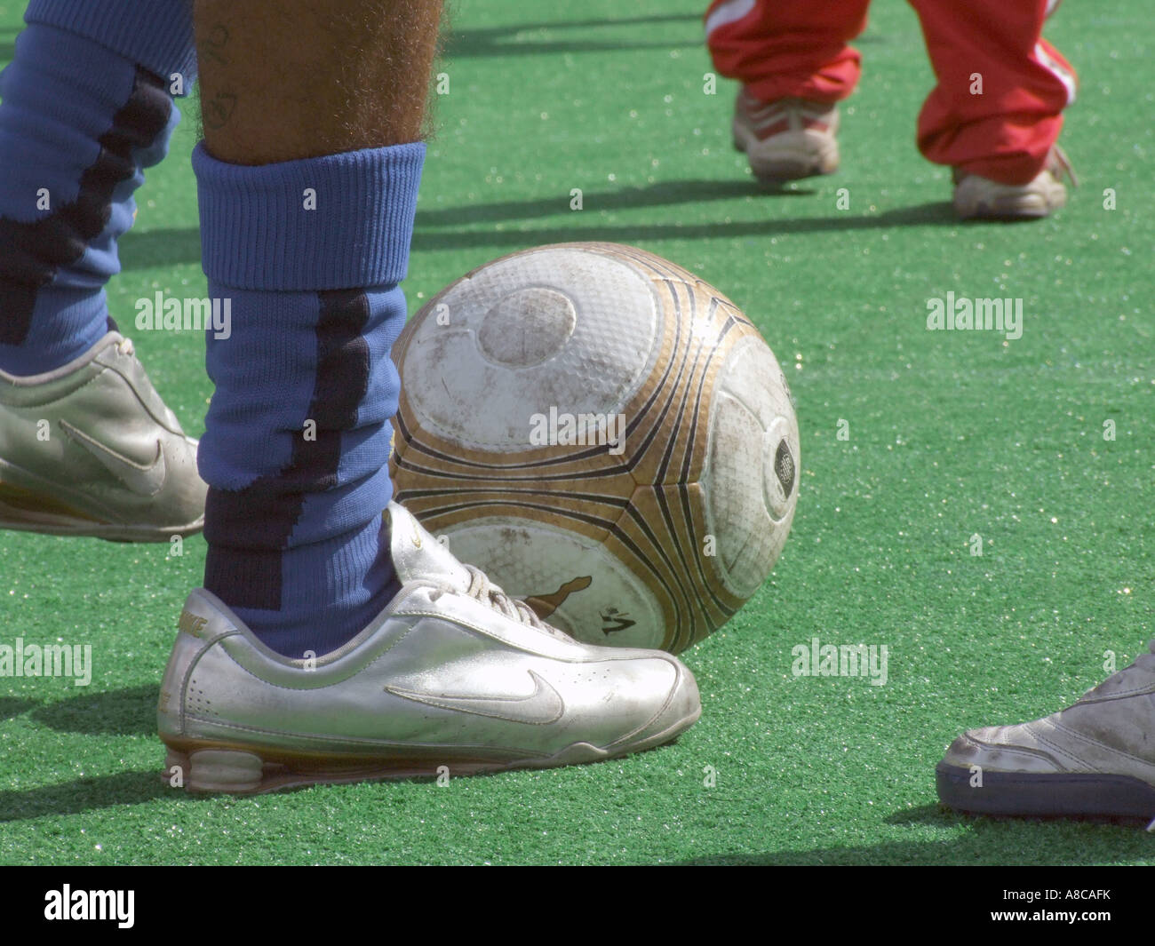football player in action Stock Photo - Alamy