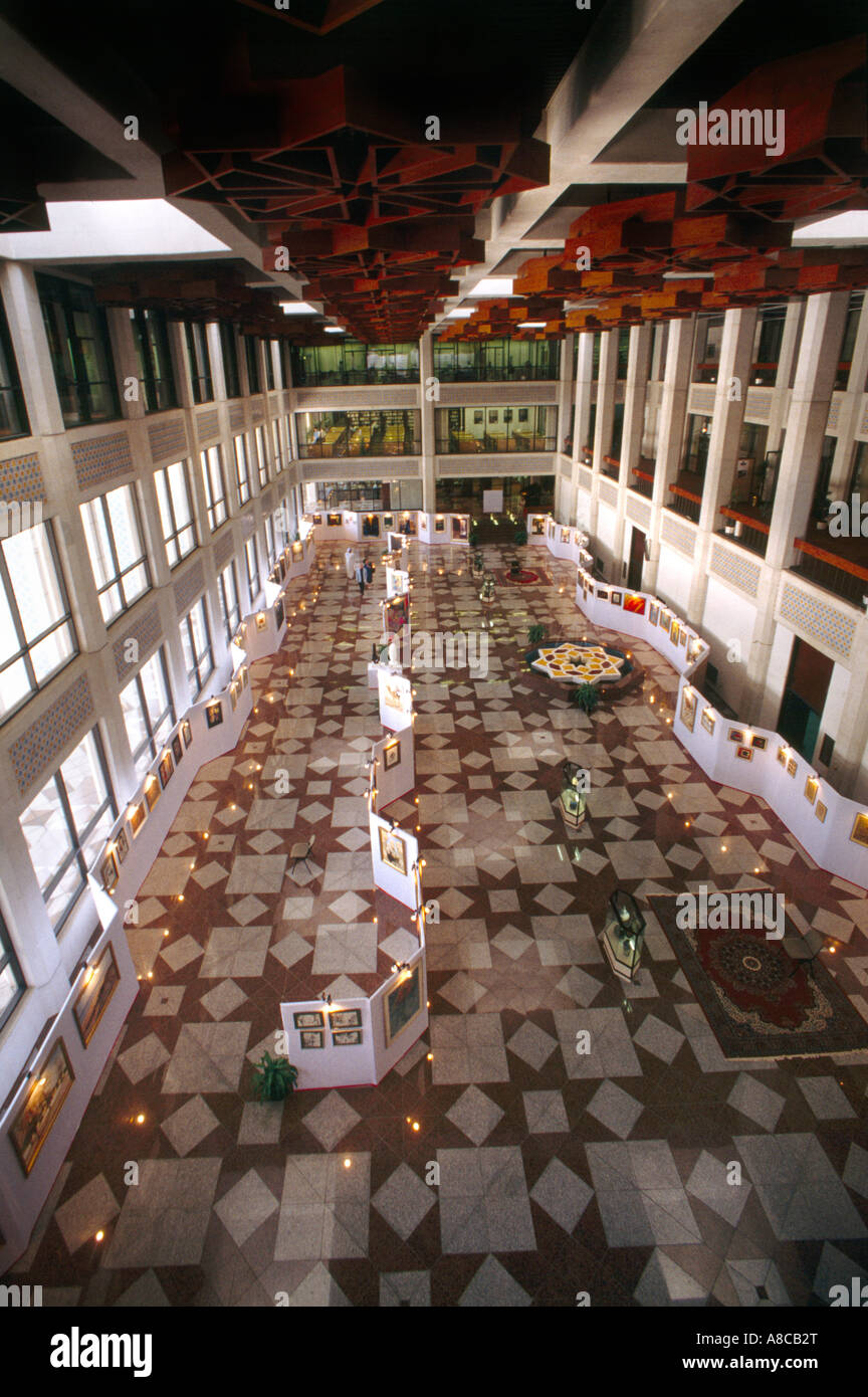 Abu Dhabi UAE Cultural Centre Library Stock Photo - Alamy