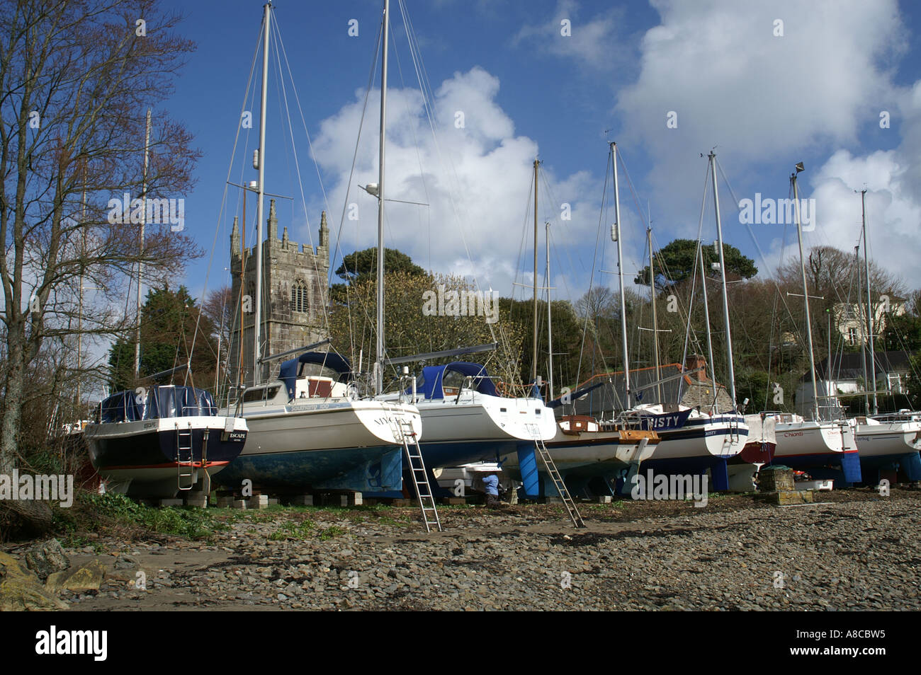 St anthony in meneage cornwall hi-res stock photography and images - Alamy