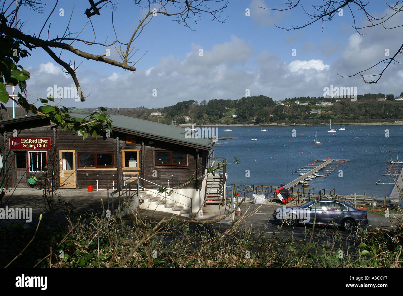 Helford river sailing club Helford Passage Cornwall England UK United ...